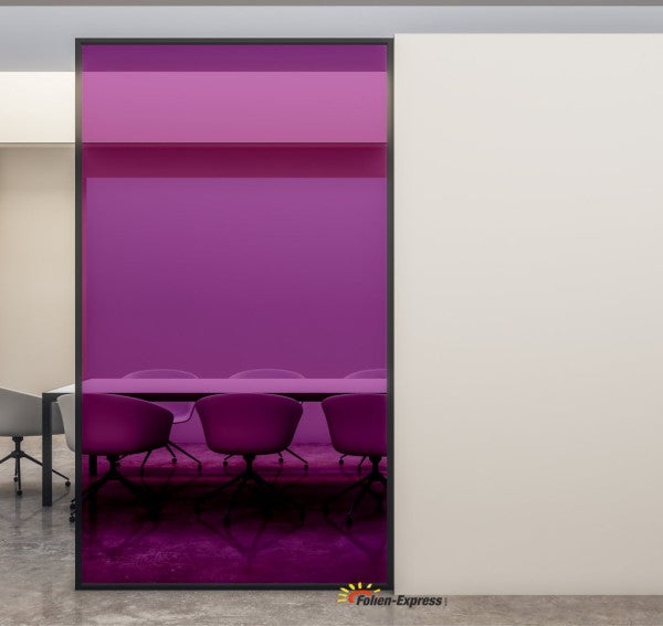 Transparente Farbfolie Lila B45M10 | Folien Express